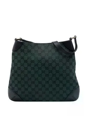 Gucci 2000-2015 Gg Canvas Shoulder Bag - Green
