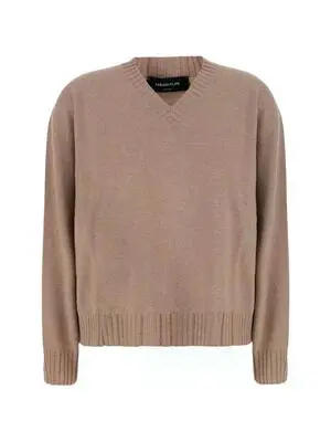 Fabiana Filippi V-neck Sweater With Bead Embellishment