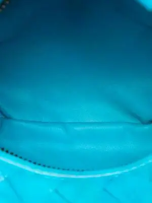Bottega Veneta 2012-2026 Mini Nappa Intrecciato Jodie Hobo Bag - Blue