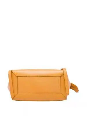 Celine Micro Grained Calfskin Belt Bag Satchel - Yellow