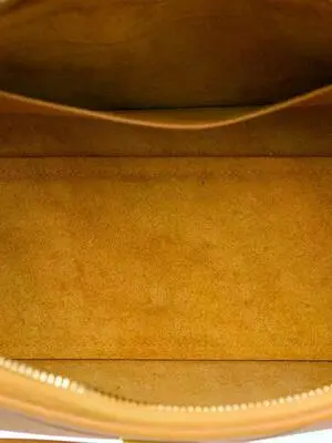 Celine Micro Grained Calfskin Belt Bag Satchel - Yellow