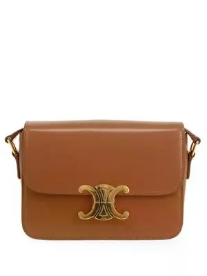 Celine Triomphe Shoulder Bag - Brown