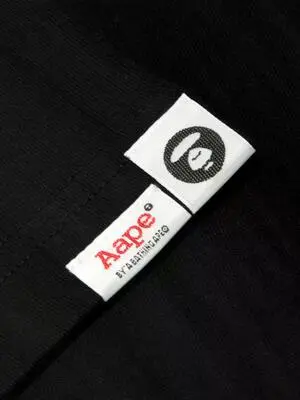 AAPE BY *A BATHING APE Aapeunvs Moonface Logo-print T-shirt
