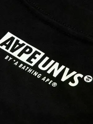 AAPE BY *A BATHING APE Aapeunvs Moonface Logo-print T-shirt