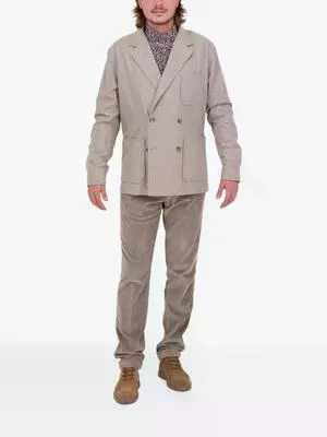 Tagliatore Double-breasted Patch-pocket Blazer