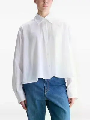 BELLEROSE Java Box-pleat Shirt - White