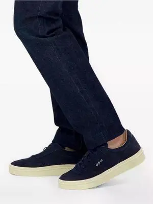 GHOUD VENICE Logo-embroidered Suede Sneakers
