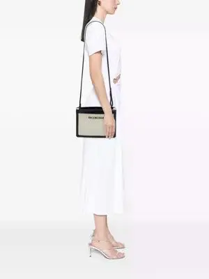Balenciaga Canvas Pochette Crossbody Bag