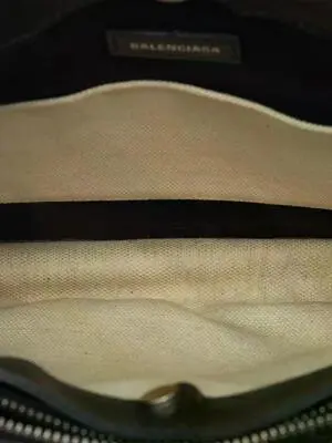 Balenciaga Canvas Pochette Crossbody Bag