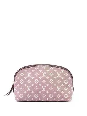 LOUIS VUITTON 2011 Monogram Mini Lin Cosmetic Pouch - Pink