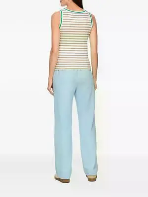 MARCCAIN Ringel Striped Sleeveless Top