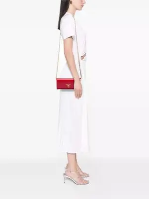 Prada Vitello Move Wallet On Chain Crossbody Bag
