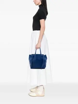 Celine 2014 Small Leather Phantom Cabas Tote Bag - Blue