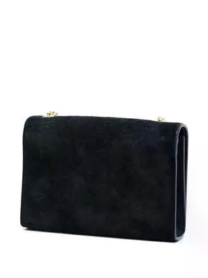 Saint Laurent Suede Monogram Kate Tassel Crossbody Bag