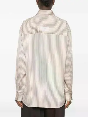 ALYSI Striped Long Sleeve Shirt