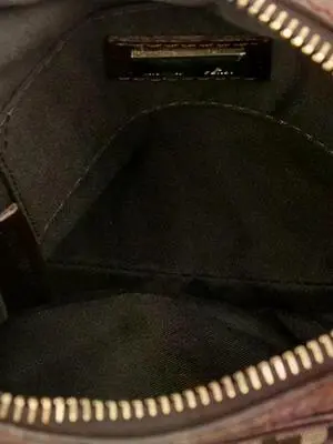 Fendi Zucchino Canvas Crossbody Bag