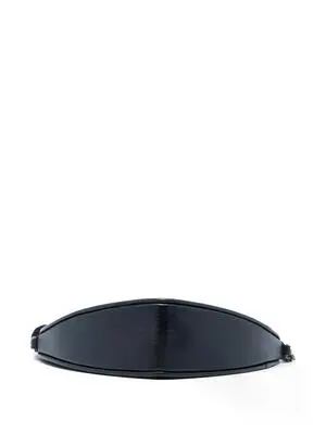 Saint Laurent Leather Heart Tassel Crossbody Bag - Black