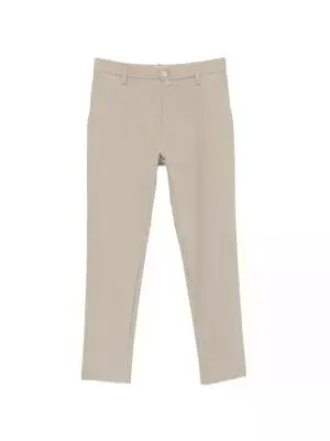 Jacob Cohen Logo-plaque Trousers - Neutrals