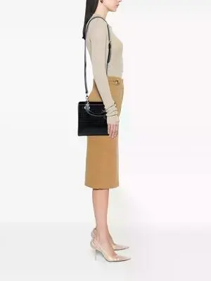 Dior Medium Patent Microcannage Lady Satchel