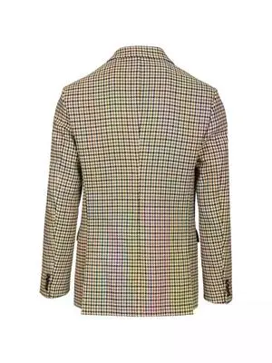 Emporio Armani Double-breasted Houndstooth Blazer