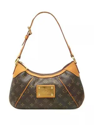 LOUIS VUITTON 2009 Monogram Thames Pm Shoulder Bag - Brown