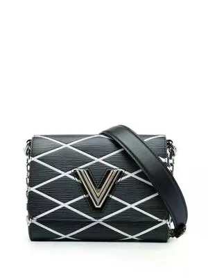 LOUIS VUITTON Epi Malletage Twist Crossbody Bag
