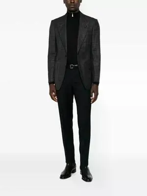 Incotex Pressed-crease Slim-fit Trousers