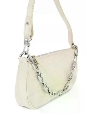 By Far Mini Rachel Crocodile-effect Leather Shoulder-bag