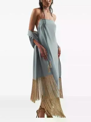 TALLER MARMO Starlet Tassel Midi Dress
