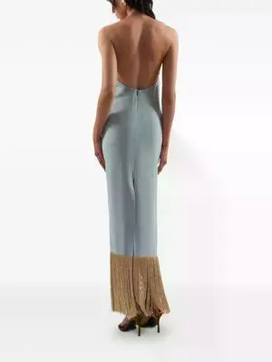 TALLER MARMO Starlet Tassel Midi Dress