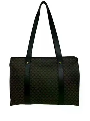 Celine Macadam Coated Canvas Tote Bag