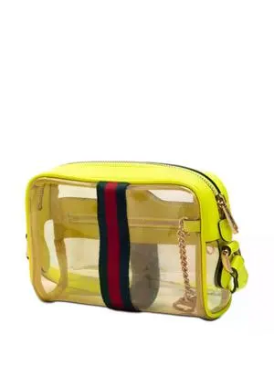 Gucci 2016-2026 Mini Pvc Web Ophidia Crossbody Bag