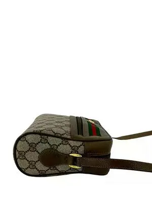 Gucci Gg Supreme Web Crossbody Bag
