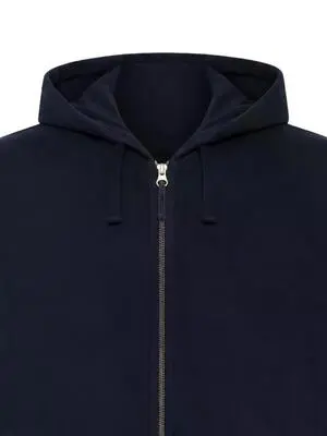 Stone Island Compass-patch Zip-up Hoodie