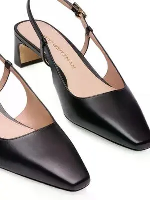 STUART WEITZMAN Baby Babette Leather Pumps