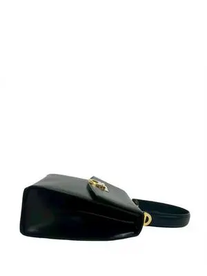 Celine 2004 Leather Top Handle Bag Satchel