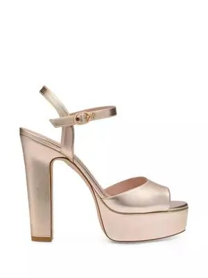STUART WEITZMAN Reade Platform Sandals - Neutrals