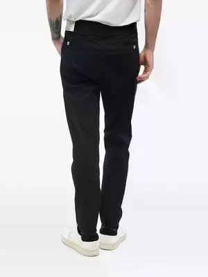 Corneliani Pleated Chino Trousers - Black