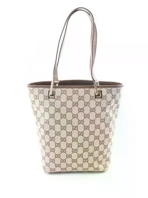 Gucci 2000-2015 Gg Canvas Tote Bag - Pink
