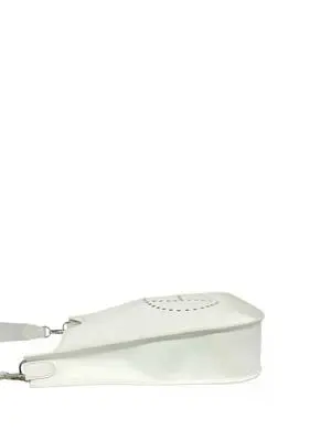 Hermès Epsom Evelyne I Gm Crossbody Bag - White