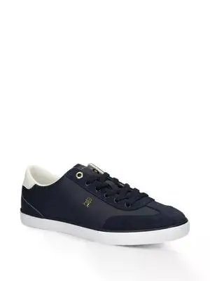 Tommy Hilfiger Logo-plaque Suede-panel Sneakers