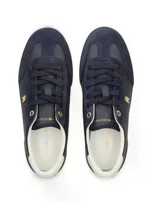 Tommy Hilfiger Logo-plaque Suede-panel Sneakers