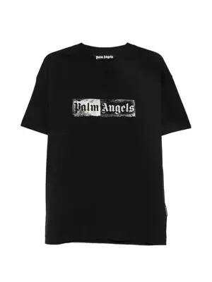 Palm Angels Stamp Logo Short-sleeve T-shirt