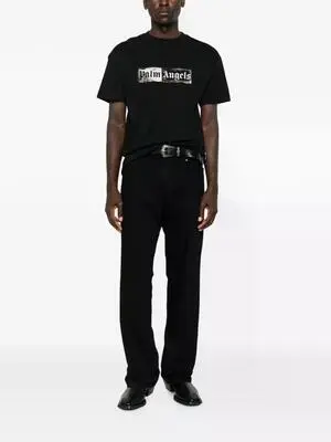 Palm Angels Stamp Logo Short-sleeve T-shirt