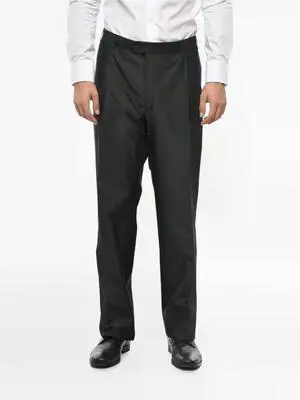 Corneliani Mantua Pleated Trousers - Black