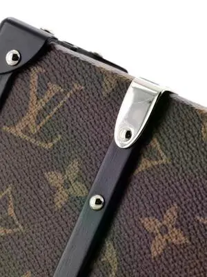 LOUIS VUITTON Wallet Trunk Macassar Monogram Canvas Clutch Bag