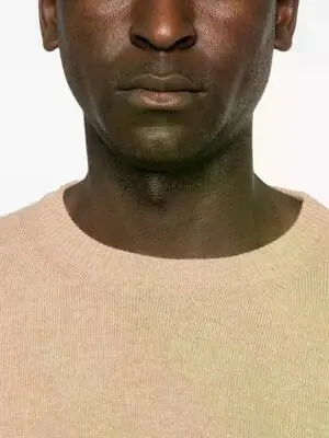 Canali Crew-neck Ribbed-trim Sweater