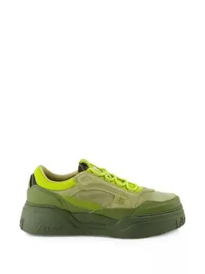 Fendi Force Ff Sneakers - Green