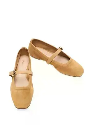 STUART WEITZMAN Sai Buckle-detail Ballet Flats