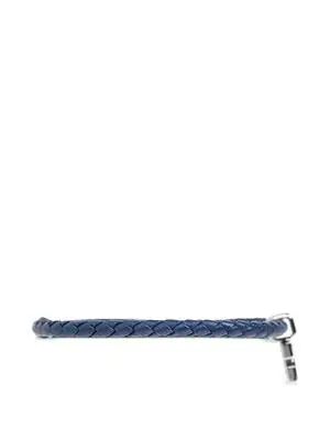 Off-White Arrows-charm Braided-leather Bracelet